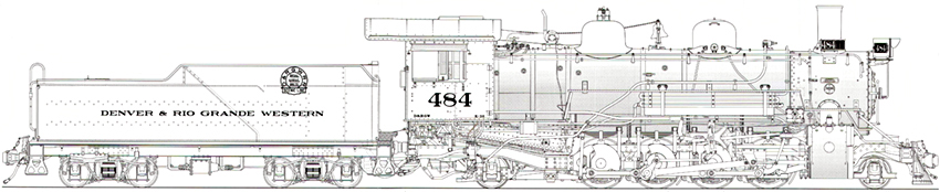 Kohs D&RGW K-36 Info