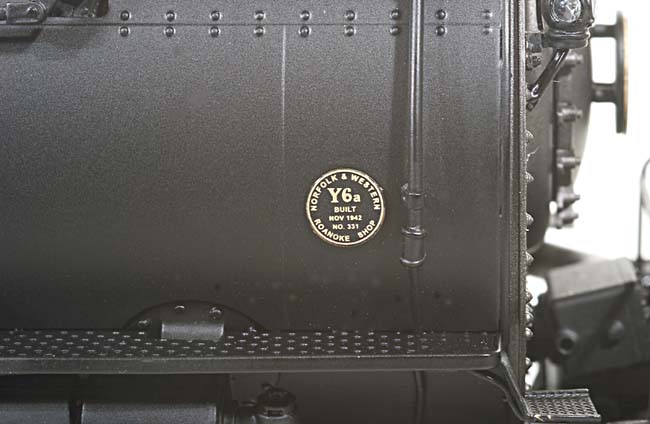 N&W Y6a Brass Model 11